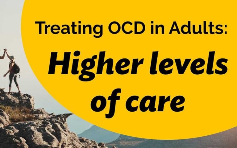 Treating OCD in Adults: Higher levels of care | Rogers Behavioral Health