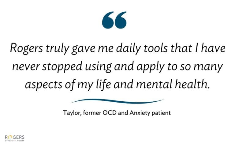 How Rogers OCD treatment improved Taylor's quality of life | Rogers ...