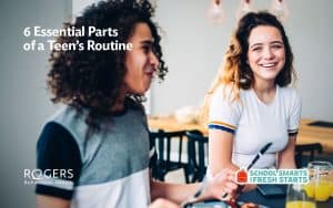 Teen mental health: Why routines matter | Rogers Behavioral Health
